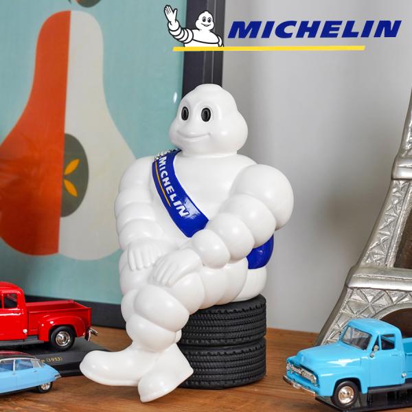MICHELIN（ミシュラン）のマスコットキャラクター「ビバンダム」のフィギュアです。タイヤメーカーとして世界的に知られるMICHELINは、1889年にフランスで創業。100年以上にわたりモータースポーツや自動車産業を支えてきた歴史あるブ...