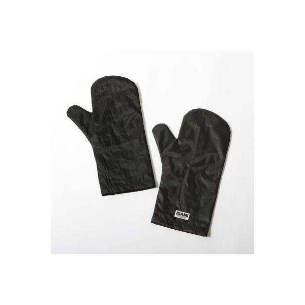 メーカー：イサミ単位：左右1組カラー：黒サイズ：大人用素材 外側：ポリエステル（防水加工）内側：ポリエステル・スパンデックス定番のインナーグローブがリニューアル！長さを調整して汗の漏れをより防ぎます。洗濯して繰り返し使用が可能です。