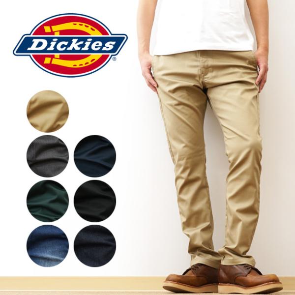 Dickies ディッキーズ ローライズ ストレッチ ナロー ワークパンツ メンズ チノパン 伸縮 スリム テーパード スキニー ジーンズ デニム 細身 丈夫 長持ち アメカジ ストリート カジュアル アウトドア キャンプ 作業着 ゴルフ ...