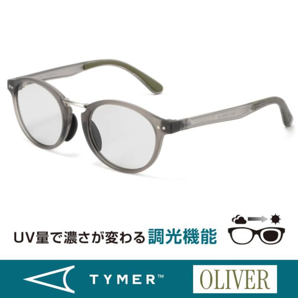 TYMER タイマー サングラス OLIVER オリバー 調光 レンズ 軽量 眼鏡 紫外線カット ボストン メタルブリッジ メンズ レディース スポーツ アウトドア フェス Kj 降谷建志 Dragon Ash ドラゴンアッシュ TY105...