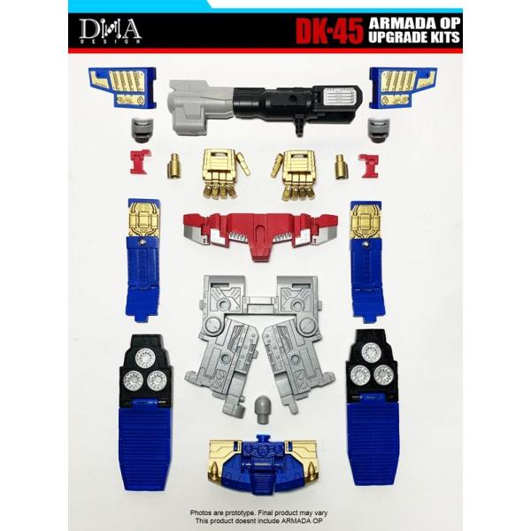 【発売日：2026年12月25日】DNA DESIGN DK-45 Reissue ARMADA OP UPGRADE KITS※フィギュア本体は付属しません。受注締切日　6月16日（日）こちらの商品は予約商品となっており、商品入荷予定は2...