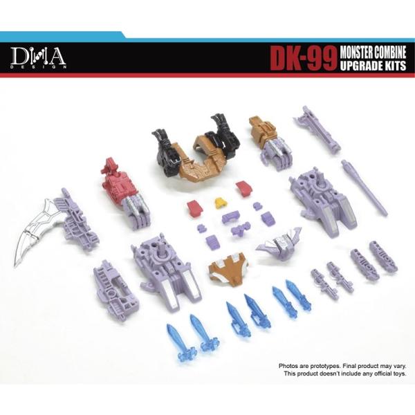 【発売日：2027年04月25日】DNA DESIGN DK-99 Monster Combine Upgrade Kits※フィギュア本体は付属しません。入荷次第出荷（発売予定：26年12月未定）