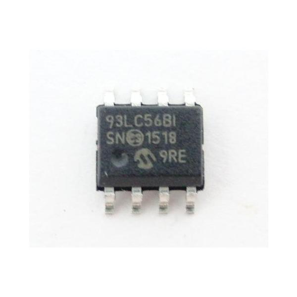 2kbitのEEPROMです。マイコンに接続して使用するメーカー：Microchip型番：93LC56B-I/SNメモリサイズ：2Kbit電源電圧：2.5〜5.5Vインターフェース：マイクロワイヤ、3線シリアルパッケージ：SOIC-8