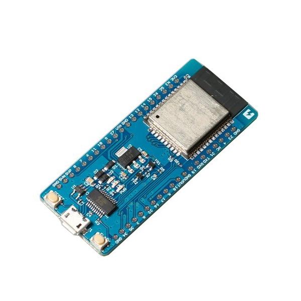 Espressif Systemsの無線通信モジュール（Wi-Fi + Bluetooth）ESP-WROOM-32とUSB-シリアル変換IC FT231XSを搭載した開発ボードです。その他にも3.3 V出力レギュレータやリセットスイッチ、...