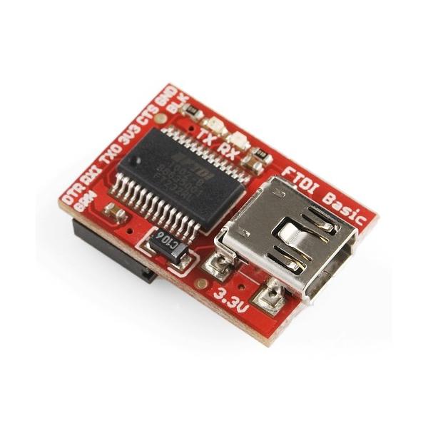 電源電圧3.3Vで動作するArduino製品(Pro 、Pro Mini　など)は、PCからUSBで直接スケッチを書込む機能を持っていません。恐らく小型化や省電力を実現するためだと思われます。なので、スケッチを書込むためには、なんらかのUS...