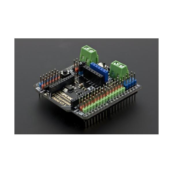 ArduinoのI/O拡張ボードです。Gravityシリーズを接続することが可能な他、XBeeを搭載するためのインターフェースを備えます。【特徴】Arduino Dueに対応3.3 Vと5 Vの動作電圧選択可無線通信とプログラミングより簡単...