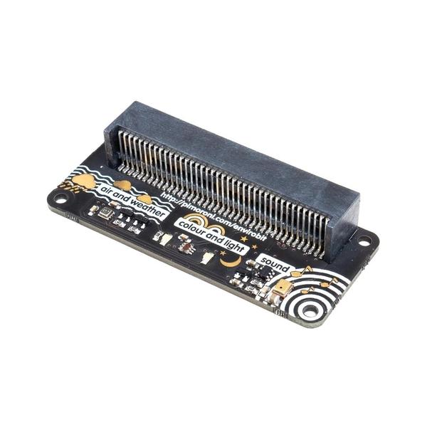 温湿度、気圧、色、明るさセンサを搭載した、センシングモジュールです。micro:bit用エッジコネクタを搭載しているので、micro:bitを簡単に接続することができます。ご利用には別途micro:bitが必要です。本製品にはmiceo:b...