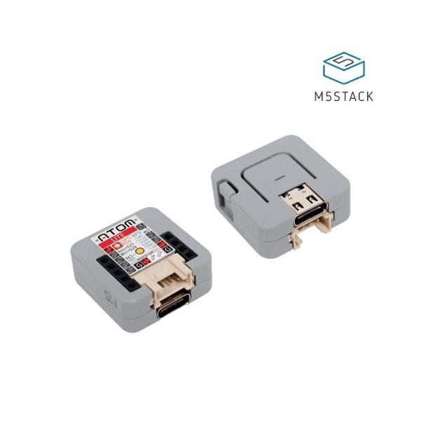 M5Stackシリーズの中で最もコンパクトな開発モジュールで、サイズはわずか24 x 24 mmです。M5StickCに比べGPIOピンを多く持ち、小型の組み込みデバイス開発に適しています。メインコントローラとして、ESP32-PICO-D...