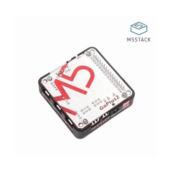 M5Stackでモーター制御やサーボ制御、入出力、IR送受信を簡単に行うためのベースモジュールです。二つのDCモーターと四つのサーボを制御できるモータードライバ、IR送受信用のLEDを各1個、拡張GPIOを3基内蔵しています。M5Stack...