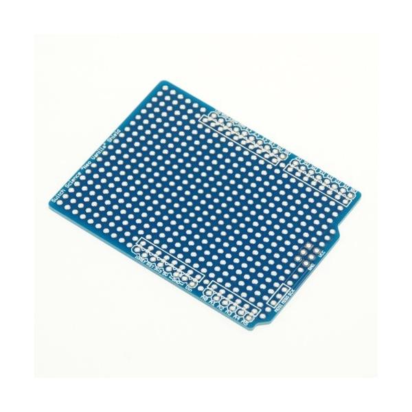 いわゆる"R3"、Leonardo等に対応したバニラシールドです。  バニラシールドは、Arduino専用の両面スルーホールのユニバーサル基板です。いわゆるプロトシールドとは違い、あらかじめ部品が載るようなパターンは用意されていません。その...