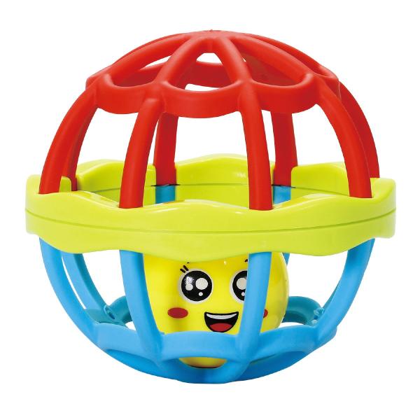 商品説明:やわらか素材のラトルボール。手先を動かす遊びができます。商品仕様:■型番:7330■サイズ:φ95mm■重量:57g■材質:プラスチック■セット内容:本体×1■包装形態:OPP■包装サイズ:140×140×100mm■生産国:中国...