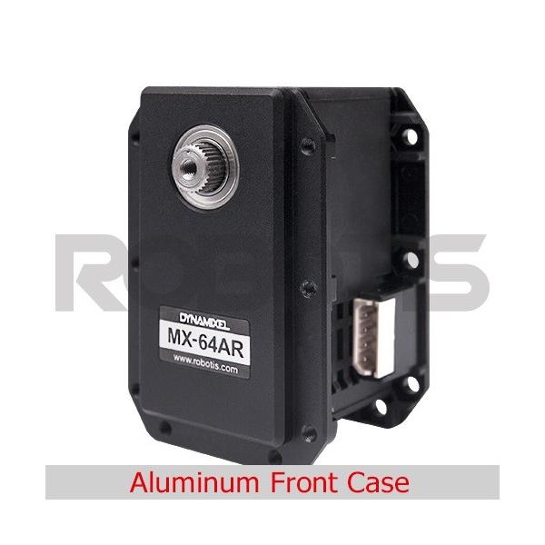 本商品はMX-64Rの進化版です。アルミ製アッパーケースを採用し、放熱性能がアップ。静音性も高まりました。外形寸法はMX-64Rと完全互換なので載せ替えにもおすすめです。【関連ワード：サーボ モータ トルク PWM シリアル ロボット ラジ...