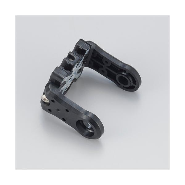 <商品情報>KXRシリーズで使用されているサーボアームです。取付面から軸までのアームの長さは26mmです。KRS-3300シリーズ共通で使用できます。ベース、アッパー、ボトムパーツと三分割されていますので、組み付けやメンテナンス...