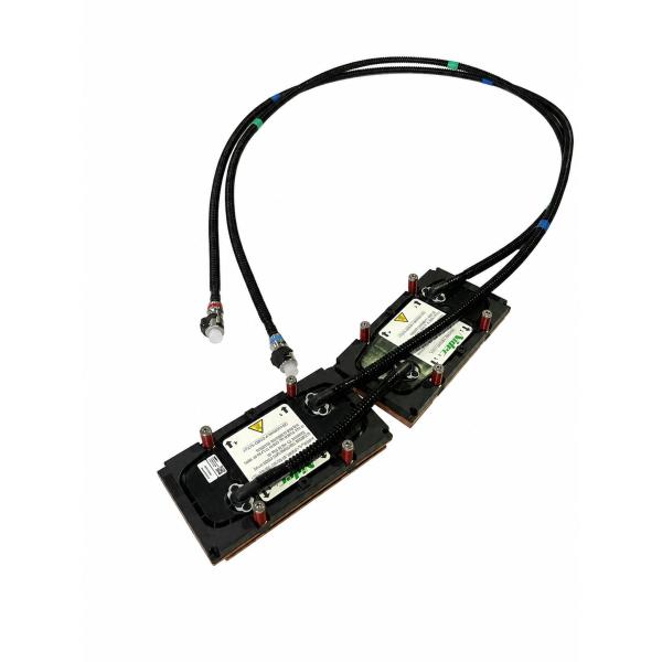 CPR-021 / 中古品 Nidec 液冷コールドプレートアセンブリ 2連 水冷ブロック チューブ クイックコネクタ付き サーバー HPC 保守部品 / 業務機器の保守・交換・部品取り用におすすめです 詳細は下記の追加表示情報と写真をご確...