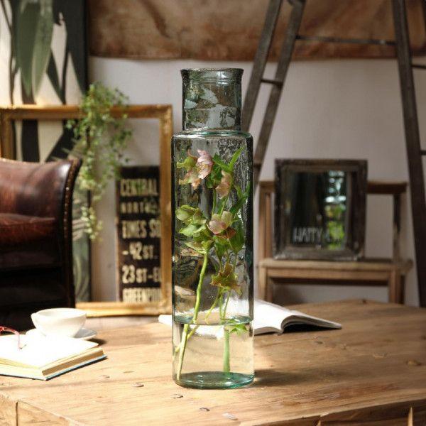 **サイズ（単位mm）**-  幅 145 奥行き 145 高さ 550＊若干の誤差は御了承下さい。**主な素材**- ガラス**特記事項**- 送料無料- 原産国：スペイン- 表面に小傷が見られる場合がございます。あらかじめご了承ください...