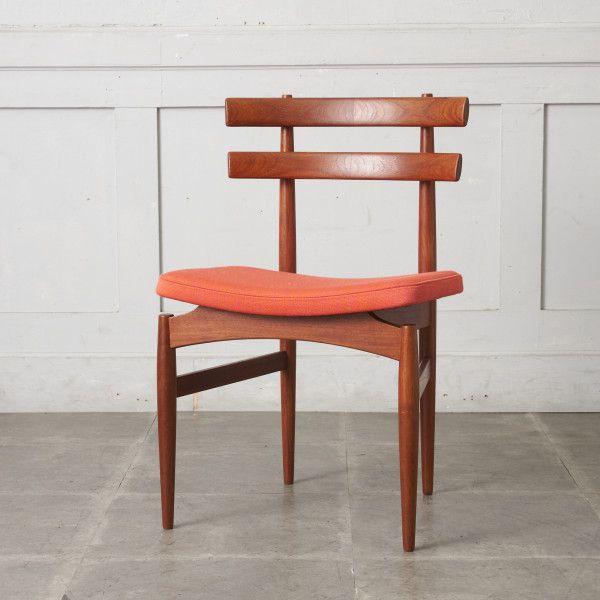 **サイズ（単位mm）**-  幅 490 奥行き 460 高さ 780 座高 440＊若干の誤差は御了承下さい。**主な素材**- チーク- 張り地:ファブリック(Kvadrat Raf Simons)**特記事項**- チェア1脚のみの...