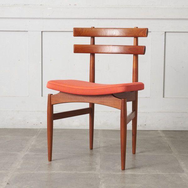 **サイズ（単位mm）**-  幅 490 奥行き 460 高さ 780 座高 440＊若干の誤差は御了承下さい。**主な素材**- チーク- 張り地:ファブリック(Kvadrat Raf Simons)**特記事項**- チェア1脚のみの...