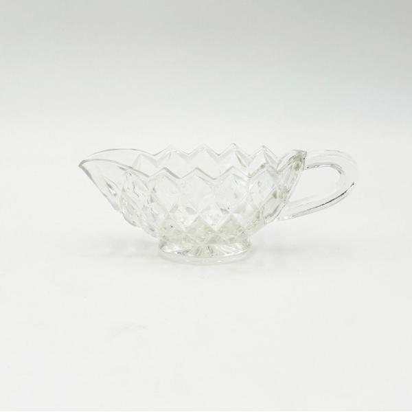 **サイズ（単位mm）**-  幅 155 奥行き 65 高さ 55＊若干の誤差は御了承下さい。**主な素材**- ガラス**特記事項**- ジャグ1点の販売です。- 商品コンディションは詳細画像にて必ずご確認お願いします。- ユーズド品特...