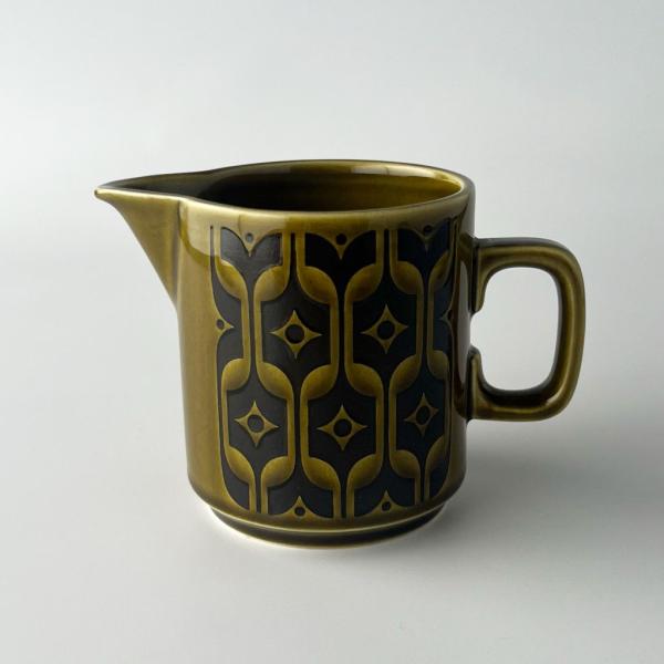 **サイズ（単位mm）**-  幅 130 奥行き 80 高さ 90＊若干の誤差は御了承下さい。**主な素材**- 陶器**特記事項**- ミルクピッチャーの販売です- 写真内のその他の備品は含まれません。- 貫入があります。(陶磁器が焼か...