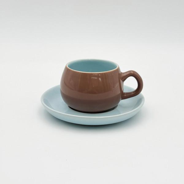 **サイズ（単位mm）**- Cup  幅 110 奥行き 85 高さ 60- Saucer  幅 145 奥行き 145 高さ 20＊若干の誤差は御了承下さい。**主な素材**- 陶器**特記事項**- カップ&amp;ソーサー1点の販売...