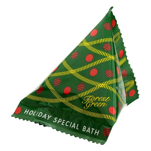 人気のオンセンジャポンジャポンにクリスマスバージョンが登場。ツリーのようなパッケージがかわいいバスパウダー。[効能]疲労回復、神経痛、腰痛、冷え症、肩のこり[フォレストグリーン]心やすらぐ深い森の香り緑色の湯色【医薬部外品（薬用入浴剤）】■...