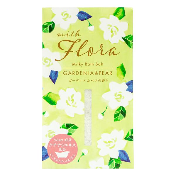 海塩に花エキスを加えたバスソルトで、湯上りはしっとりなめらか素肌に。[ガーデニア＆ペア]つややかな緑に映える、真っ白できよらかなガーデニア。さわやかなペアの香りにガーデニアの華やかな香りが調和した甘くみずみずしい香りが広がります。■販売元／...