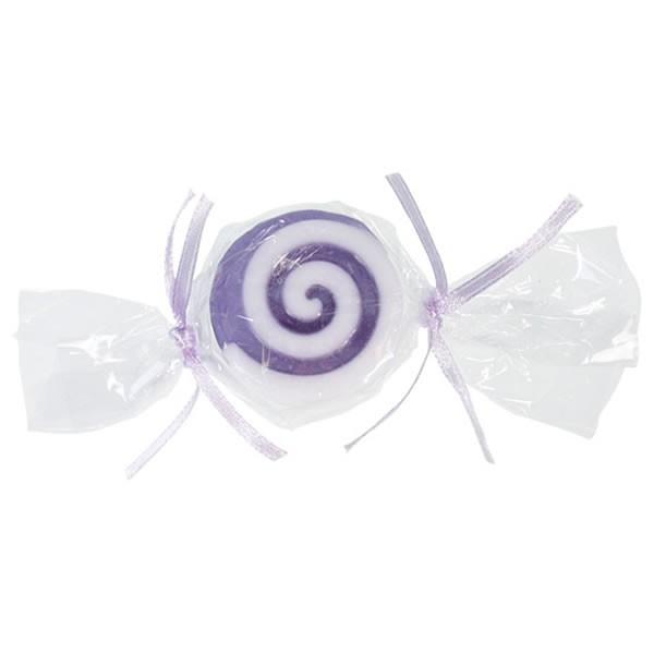 キャンディ型のとってもキュートなミニソープ■販売元／ノルコーポレーション■標準重量／25g■サイズ／本体：φ40×H20mm■原産国／中国