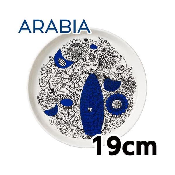 牧歌的美しさと印象的な青の配色が特徴的な「Pastoraali(パストラーリ)」。購入単位：1枚配送種別：在庫品64118010052646411801005264 JJ3942 Arabia(アラビア) Arabia アラビア パストラー...