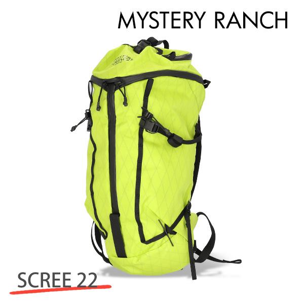 米軍の特殊部隊に採用されるほどの究極のバックパック「MYSTERY RANCH(ミステリーランチ)」。購入単位：1個配送種別：在庫品0888564209202 JU1896 MYSTERY RANCH ミステリーランチ SCREE 22 ス...