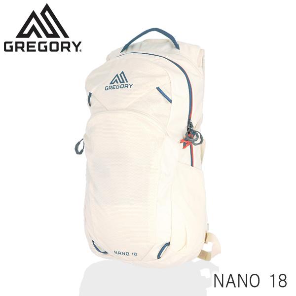 大人気バックパックブランド「Gregory」。あらゆる場面で活躍「ナノ」。購入単位：1個配送種別：在庫品5400520306135 JU2701 GREGORY グレゴリー バックパック NANO ナノ 18 18L チョークホワイト 15...