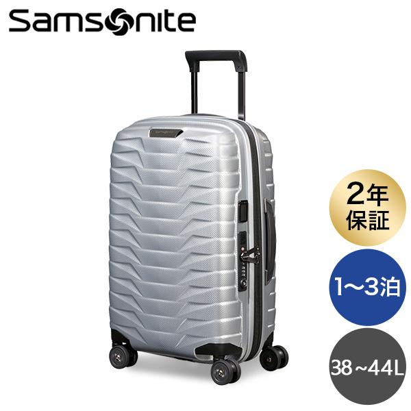 革新的な素材ロックスキンを使用した超軽量スーツケース。購入単位：1台配送種別：在庫品K02708 サムソナイト Samsonite スーツケース PROXIS SPINNER プロクシス スピナー 55×35×23cm EXP シルバー 1...