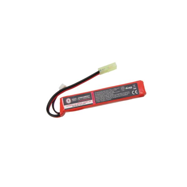 G&amp;G 7.4V 800mAhリポバッテリー※現行商品はバッテリー色がレッドではなくブラックです。当店在庫品もブラックの商品となります。電圧：7.4VCレート：20C G&amp;G純正バッテリーはG&amp;G製電動ガンにオススメ...