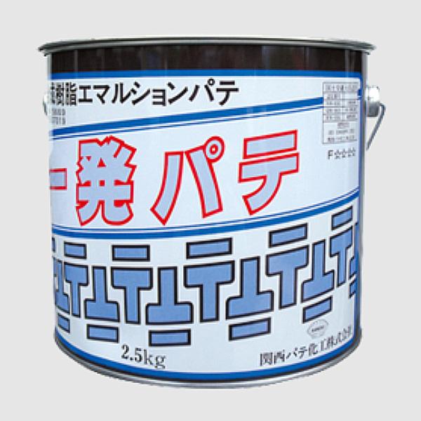 カラー： ホワイト内外部兼用　エマルション系 一発仕上用 超厚づけパテヤセ・ワレを解消した、ヤセにくい画期的な一発仕上げ用パテ（エマルション系）です。この一発パテの開発により、ジョイント部における塗り重ねを省き大巾な合理化が出来ます。＜特長...