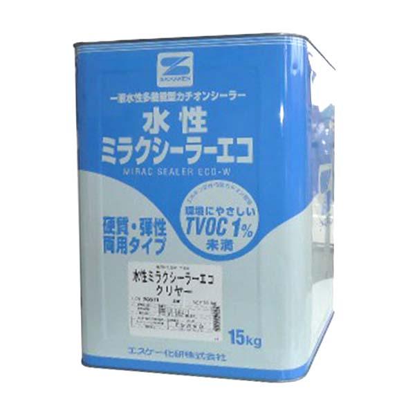 【商品概要】メーカー：エスケー化研用途：各種上塗り材の下塗り、改装工事の下塗り種類：エポキシ変性特殊カチオン樹脂系１液水性多機能型下塗り材　F☆☆☆☆【特長】・TVOC（総揮発性有機化合物）１％未満かつホルムアルデヒド放散等級　F☆☆☆☆と...