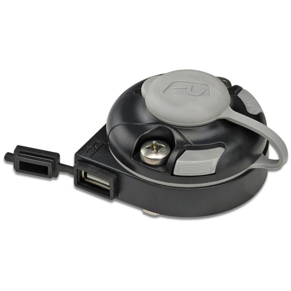 USBの差込口が付いたスターポートマウントベースです。商品の特徴・USBの差込口が付いたマウントベース・大きさ：縦63.5mm / 横63.5mm / 高さ30.4mm・取り付けネジと12V〜5V 2.1ADCコンバータケーブル付属・※接続...