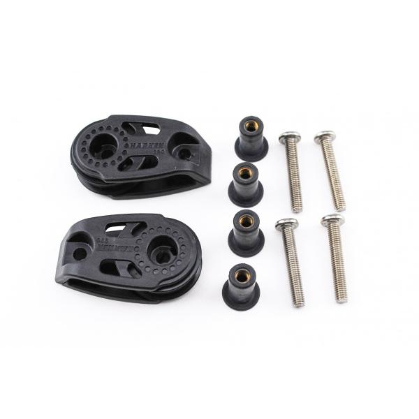 アンカーを投入＆回収するためなどに使用出来る、カヤック用ハーケン（Harken）プーリーキットです。 高強度でコンパクトなプーリーで、ボールベアリングを回転させることでスムーズな動きを実現しています。 素材もUV耐性のカーボンが使われており...