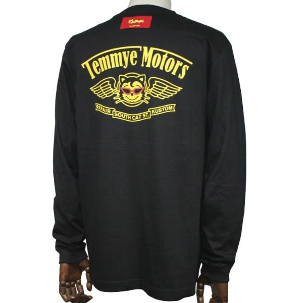 ティミーモーターズの新柄ロンTです。リブ袖口タイプのロングTシャツになります。素材 : 綿100%　5.6オンスSサイズ:着丈65cm身幅49cm肩幅42cm袖丈60cmMサイズ:着丈69cm身幅52cm肩幅45cm袖丈62cmLサイズ:着...
