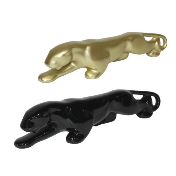 ミッドセンチュリースタイルの置物の中でもコレクターに人気のパンサーを手のひらよりも少し大きめのサイズで制作致しました。※多少の塗装ロスがございますが不良品ではございませんのでその旨ご了承くいださいませ。素材 : ポリレジンサイズ : H6c...