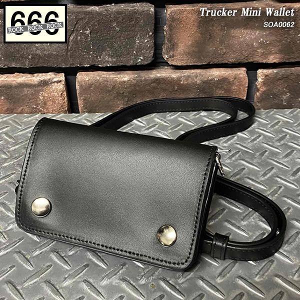★1950年代にはトラック運転手が領収書やお金を入れるために使用し、1960年代にはバイカー達の間で人気を博した「トラッカーウォレット」。★その実用性と機能性を重視したデザインを、666 ORIGINALが現代風にアップデートし、小銭入れと...