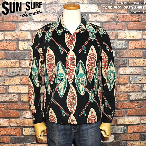 SUN SURF サンサーフ GOD'S SHIELD ゴッド・シールド CORDUROY OPEN