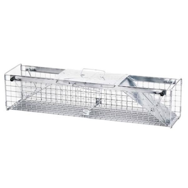 ■商品の特徴・捕集体によって壊されにくい強度があります。・軽くて持ち運びがし易く、組立式でなく完成形なので設置も容易です。・2ドアタイプで、動物を両方向から捕集する事が出来ます。・落とし戸式でなく、バネで扉（戸）が作動するタイプなので、作業...