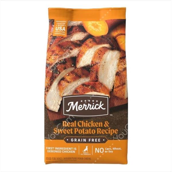賞味期限が「2026年05月31日」となっている為、特別価格となっております。予めご了承くださいませ。■商品の特徴・Merrickグレインフリーシリーズは、こだわりの原料から作られたドッグフードです。・スイートポテト・ブルーベリー・エンドウ...