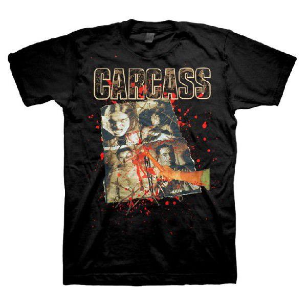 CARCASS カーカス公認海外のオフィシャルバンドTシャツメーカー正規品Mサイズ　身幅約51cm 着丈約72cmLサイズ　身幅約54cm 着丈約74cm※ご注意当店の商品は輸入品のため、海外サイズ（アメリカ）となっております。当店が計測し...