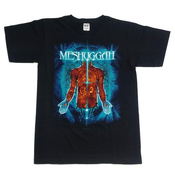 MESHUGGAH メシュガー アーティスト公認の正規品Mサイズ　身幅約50cm 着丈約71cmLサイズ　身幅約55cm 着丈約72cm ※ご注意当店の商品は輸入品のため、海外サイズ（アメリカ）となっております。当店が計測しました実寸と,ご...