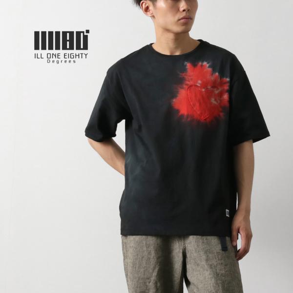 ■大胆なデザインに目を奪われるD.Y.E × ILL ONE EIGHTYのタイダイ染めハートポケットTシャツのご紹介。TIE DYEアーティストYUKI氏の染めのテクニックと感性にILL ONE EIGHTYのエッセンスをプラスしたタイダ...