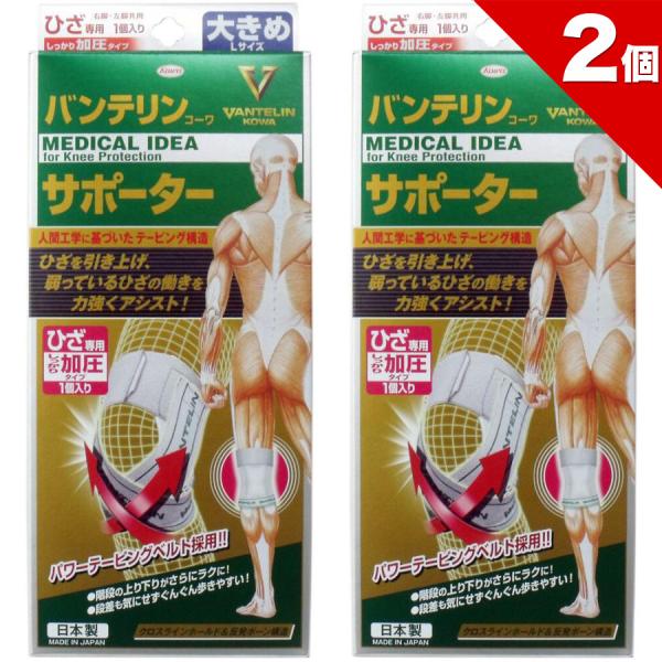 【使用方法】(1)タグが右側になるように持ち、アンカーベルトをひざ裏から当て、ひざ頭上の太もも部に固定します。(2)ひざの外側にあるテーピングベルトをひざの皿を支えるように引っ張り上げ、アンカーベルトに留めます。(3)(2)と同様にひざの内...