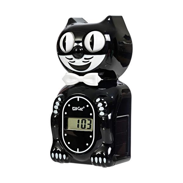 Kit-Cat Klock(キットキャットクロック）は、1932年にアメリカ　オレゴン州でアールアルノーのアイデアで創られ、現代も世界的に有名な猫の時計です。明るい光があればソーラーパネルによって、目をキョロキョロと左右の動かします。デジタ...