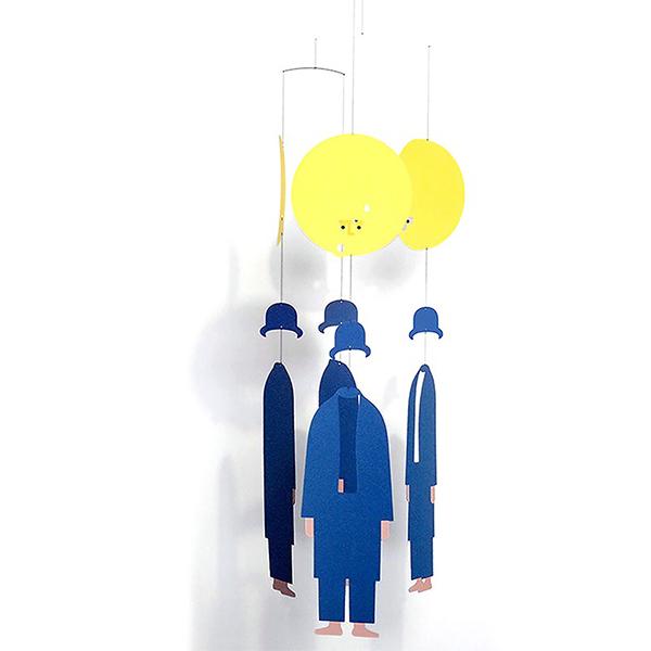 ベルギーの画家ルネ・マグリットの作品「水平線の神秘」を再解釈しデザインされたモビール作成キット。付属の作成用台紙を用いて自分で作り上げる工程は一見すれば「面倒」と感じられるがその感情もルネ・マグリッドの作品のように視点を変えれば新しい意味を...