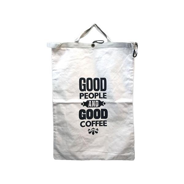 イギリスA TWO PIPE PROBLEM LETTERPRESSのグラフィックがプリントされたユーティリティバッグ。ランドリーバッグとして、ゴミ袋をセットしてアウトドアでのダストボックスとして、巨大なトートバッグとしてなど、多目的に使え...