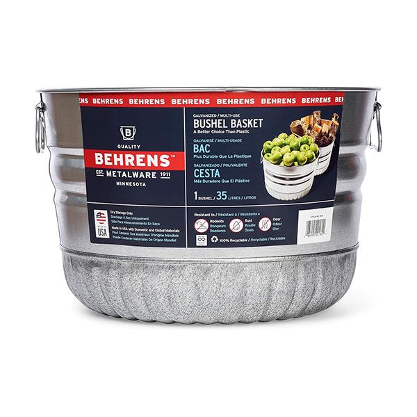 ■屋外での使用にも適し耐久性と強度に優れたスチール製バケット。■強度を高める為ワイヤー補強されたトップリムとディープスウェッジングが施されています。■持ち運びしやすく耐久性のあるハンドル。■缶を地面から離しておくためのオフセット底部。■掃除...